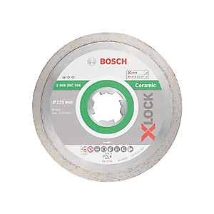 Bosch Professional Diamond Cutting Disc Standard for Ceramic (for Tiles, X-LOCK, Disc Diameter 115 mm, Bore Diameter 22.23 mm, Thickness 1.6 mm, Accessories Angle Grinder)