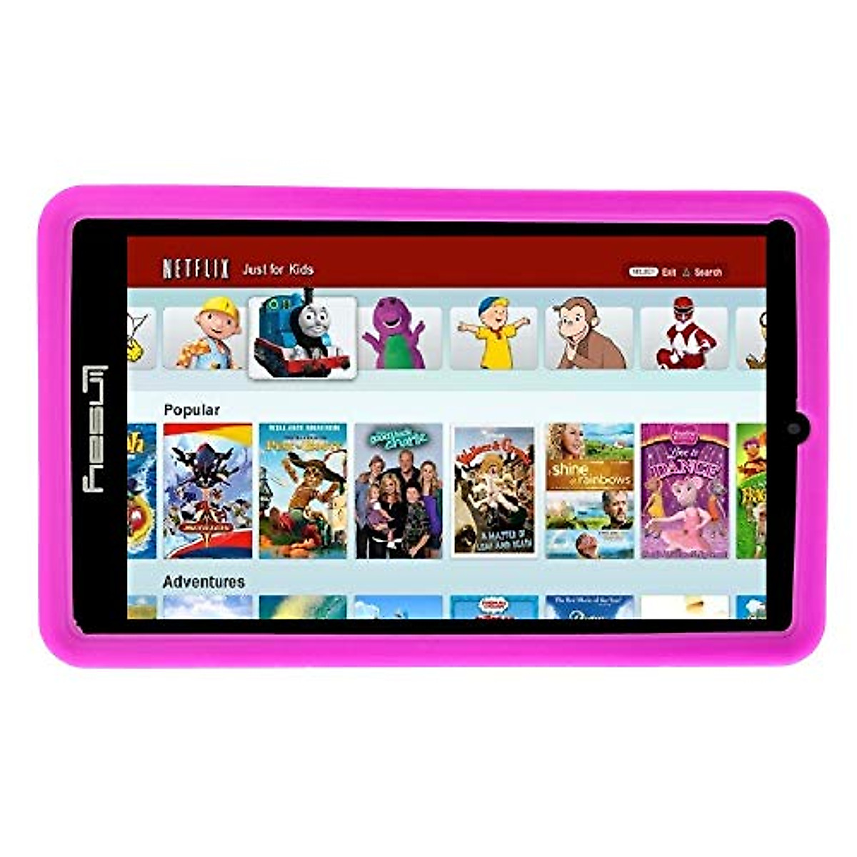 LINSAY Kids Tablet PC Newest Android 10 WiFi Kid-Proof Quad Core 2GB RAM+ 32GB of Internal Storage up to 256 GB External SD Card. Learning Device, Millions of Apps- Dual Camera Google Certified -Pink