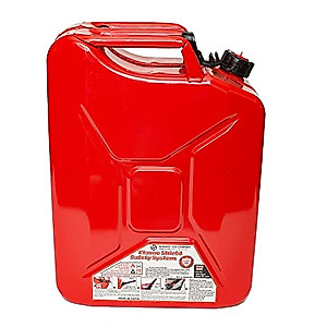 Midwest Can 5-Gal Metal Gas Can w/Spout (2 Pack)