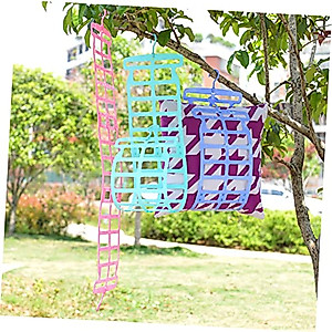 ABOOFAN 6 pcs Drying Rack Adjustable Drying Rack Laundry Drying Rack Drying Dish Rack Drying Pillow Rack Balcony Rack Drying net Plush Pillow Shelf Shoe Dryer Multifunction