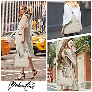 Hobo Handbags For Women Leather Purses and Handbags Large Crossbody Bags with Adjustable Shoulder Strap