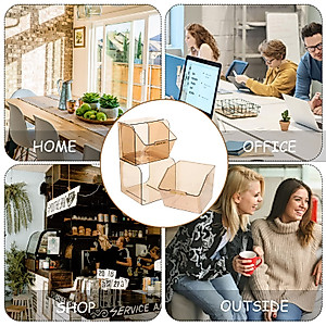 Cabilock Coffee Pod Storage Box Tea Bags Storage Holder Toilet Stool Plastic Tea Bag Rack Food Tea Bag Holder Instant Coffee Bag Holder Tea Bag Storage Rack The Pet Japanese-style