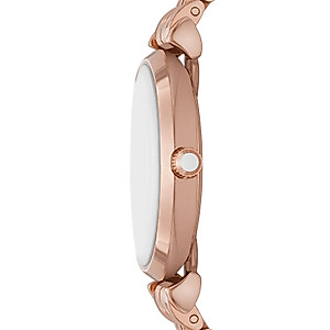 Emporio Armani Women's Two-Hand Rose Gold-Tone Stainless Steel Watch (Model: AR11446)
