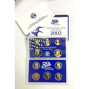 2002 S United States Mint Proof Set Proof