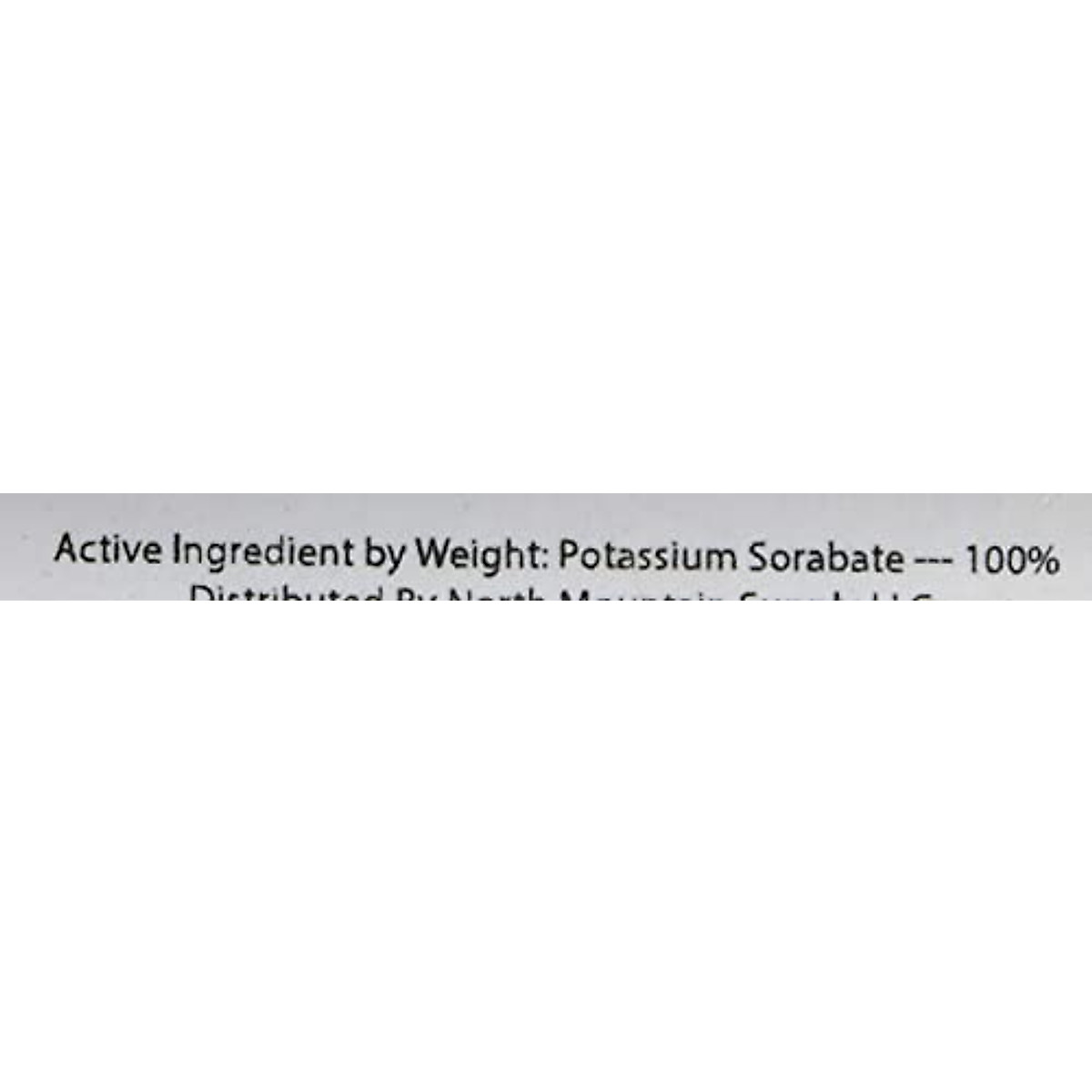 North Mountain Supply Food Grade Potassium Sorbate Stabilizer - 2 Ounce Jar