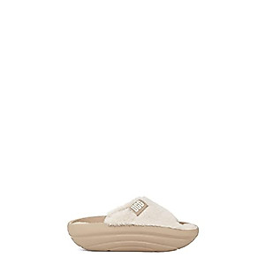 UGG Women's FOAMO UGGPLUSH Slide Sandal, Mustard Seed, 7