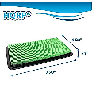HQRP 2-Pack Filter with Pre-Filter compatible with Toro 74425/74434 Lawn Tractor; compatible with Lawn Boy 81245 81246 Z340 81250 Z350 81270 Z3400 Hlx Riding Mower