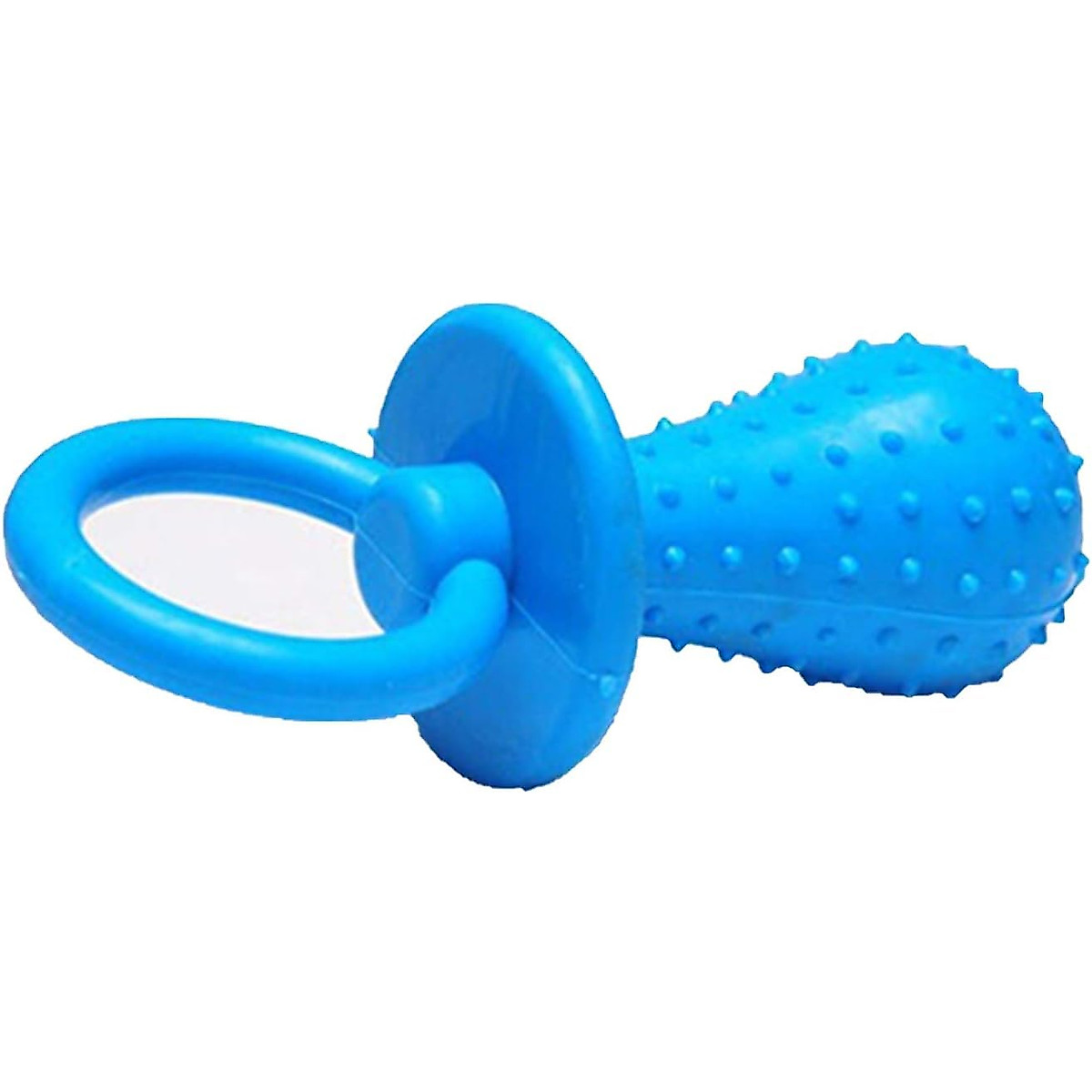 JJLFresheners Dserw Dog Pacifier Chew Toys, Mini Bite Resistant Bell Shape Rubber Pacifier Pet Dog Puppy Molar Chew Training Toy, Bell Chewing Playing Training Toys, for Pet Puppy Dog Cat