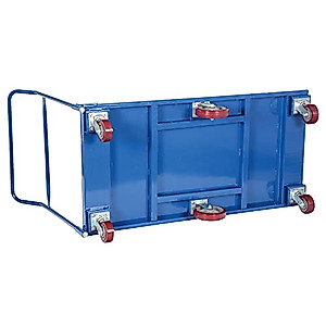 Vestil FLAT-C Flat Bed Cart, 60" Length, 30" Width, 42-1/2" Height, 2000 lbs Capacity