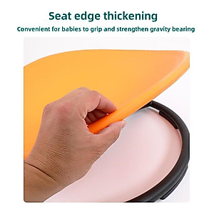 Body Vestibular Balance Training Rotary Table, Household Circular Rotary Chair，Comfortable and Durable Spinning Chair for Autism, Ideal for Sensory Integration Therapy (Green)