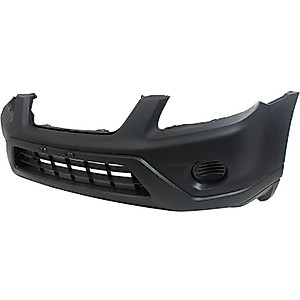 Evan Fischer Front Bumper Cover Compatible with 2005-2006 Honda CR-V Textured EX/LX Models Japan/UK Built