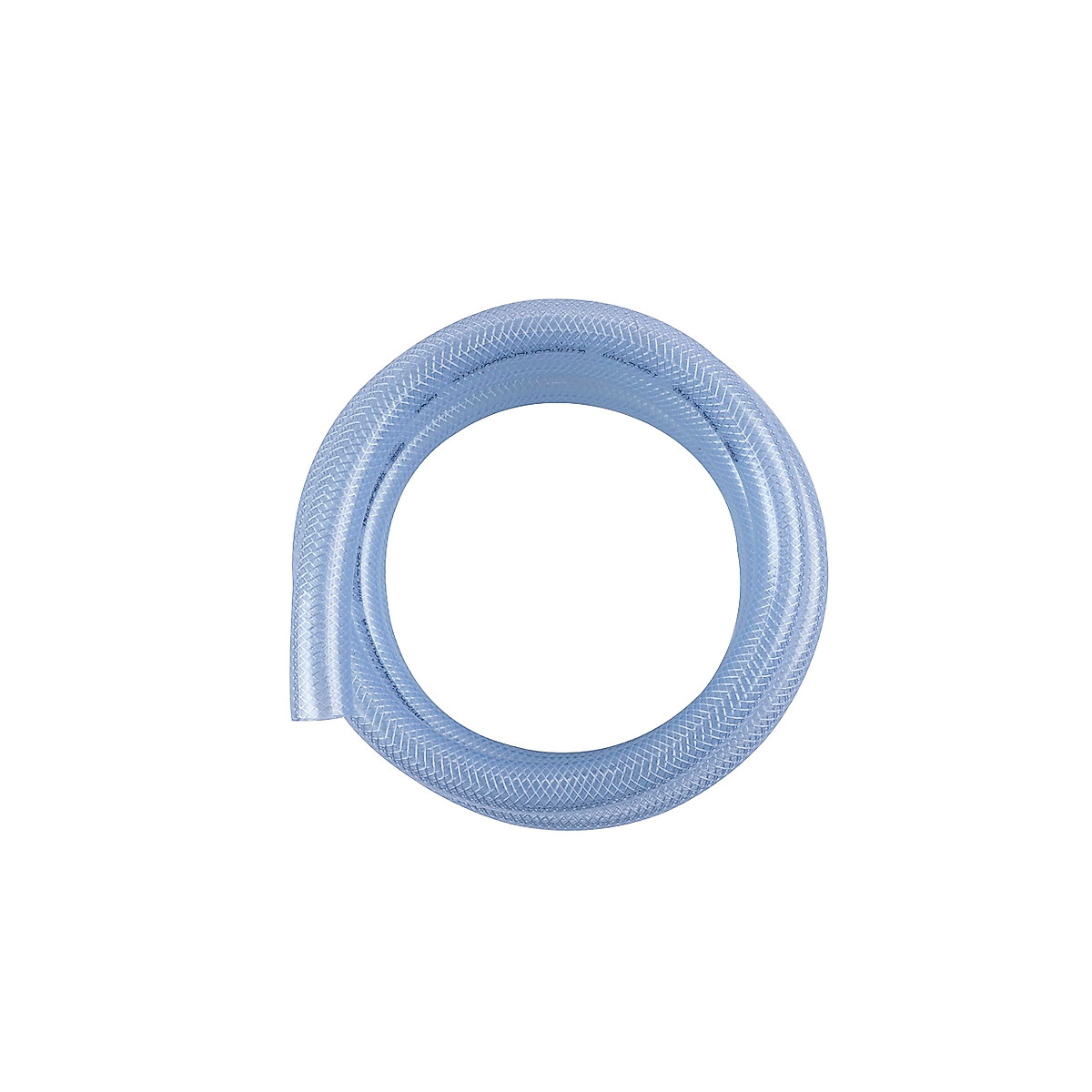 JUNZHIDA High Pressure Braided Clear Flexible PVC Tubing 3/4" ID,10ft