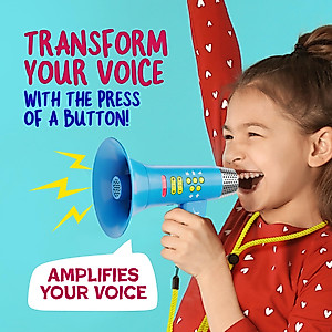 Mini Explorer Voice Changer for Kids - Voice Changing Device for Boys & Girls Ages 3-8+ Olds - Easter, Birthday Gifts for 3, 4, 5, 7, 8 Year Old Boy - Cool Outdoor Toys Gift Ideas for Kid, Toddler