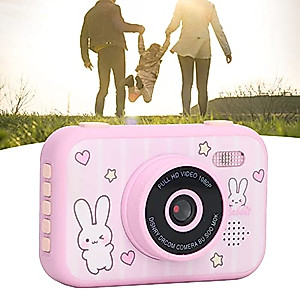 Kids Camera Kids Digital Camera High Definition Dual Lens 40MP MP3 Player Eyeshield Big Screen Pink Digital Camera for Travelling Kids Digital Camera High