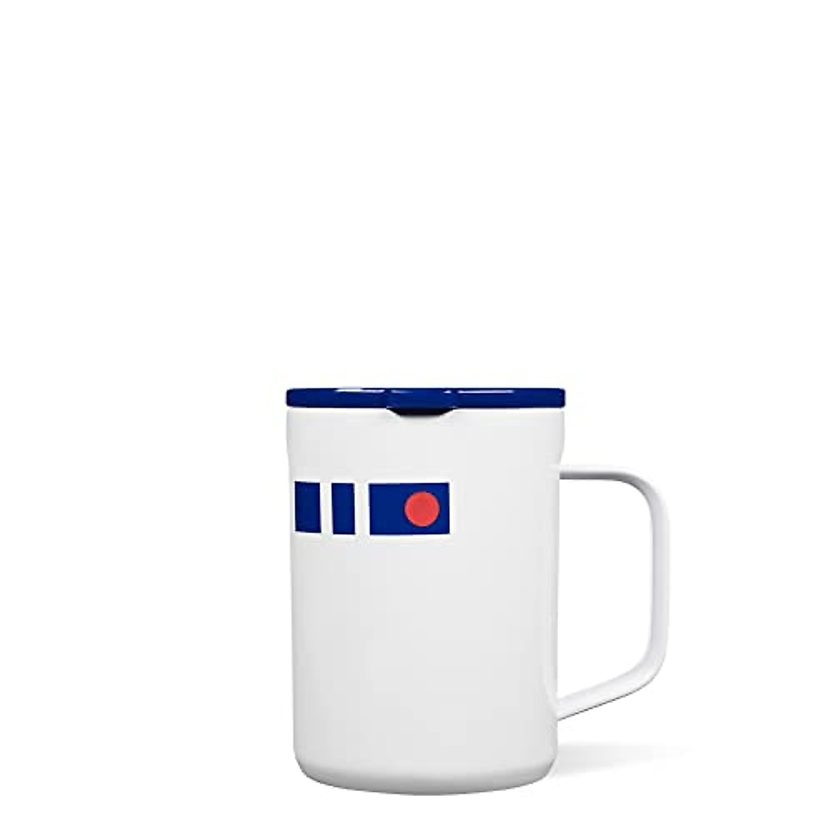 Corkcicle Star Wars 16 Oz Coffee Mug Triple Insulated Stainless Steel Cup, R2D2