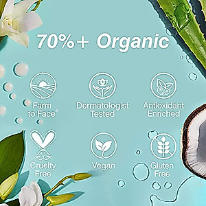 COOLA Organic Sun Silk Drops and Face Moisturizer with SPF 30, Dermatologist Tested Sunscreen with Plant-Derived BlueScreen Digital De-Stress Technology, 1 Fl Oz