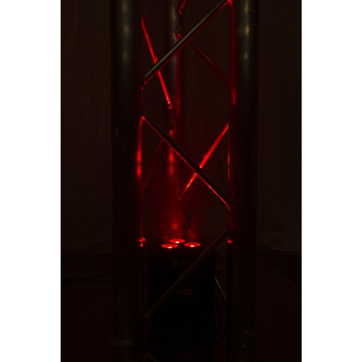 Colorkey, CKU07-2040, Colorkey TrussPar QUAD 3 Black, a lightweight and compact par fixture