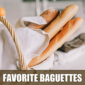 Professional Bakers Couche Extra Large 35 x 26 Inch,100% Natural Flax Linen Pastry Proofing Cloth for Bread Dough Baking,Non-Stick Heavy Baking Bread Cloth for Baguettes,Loaves,Ciabatta