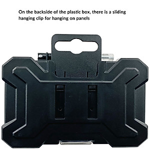 NordWolf 8-Piece M35 Cobalt Multi-Purpose Drill Bit Set, with 1/8" Straight Round Shank for Rotary Tools, SAE Sizes 1/32"(x2)-3/64"-1/16"-5/64"-3/32"-7/64"-1/8" in Storage Case