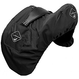 LeMieux Unisex's GP Jump Saddle Cover, Black, One Size