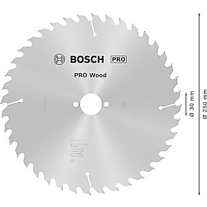 Bosch 2608640728 Circular Saw Blade "Top Precision" Opwoh 9.84inx30mm 40T