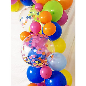 Fiesta Party Decorations Fiesta Balloon Garland Cactus Foil Balloon Mexican Cinco de Mayo Baby Shower Balloon Decoration Set Confetti Balloons with Llama Foil Balloons for Coco Party,Taco Party Decor