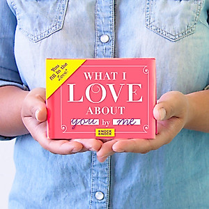 Knock Knock What I Love about You Book Fill in the Love Fill-in-the-Blank Gift Journal, 4.5 x 3.25-Inches