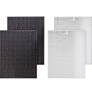 Fette Filter - HR900 Premium H13 True Hepa Filter Set Compatible with Winix Filter T for HR900 Ultimate Pet Air Purifier Part number 1712-0093-00 (Pack of 2)