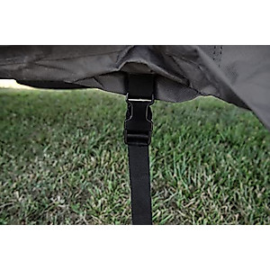 Camco ULTRAGuard 20-22-Ft Travel Trailer/Class C RV Cover | Features Zipper Entry Doors & Covered Air Vents | Crafted of Spunbond Polypropylene | Storage Bag for RV Storage and Organization (45740)