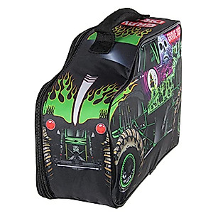 INTIMO Monster Jam Grave Digger Truck Shaped Insulated Big Large Work Lunch Box Bag