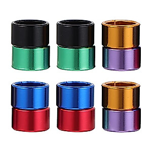 balacoo Tags 12pcs Ducks Blank Poultry Gamefowl Lovebirds Turkey Goose Dove Duck Pigeon Bands Ring Chick Clip: Pigeons Colors Parrot Metal Racing Finch Leg Purple+ Bird Clip Green+ Birds Label