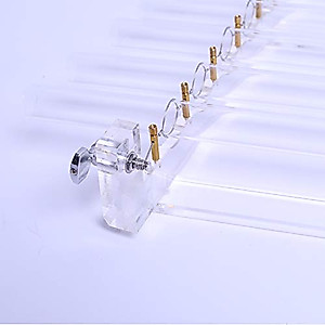 ENERGYSOUND Sound Therapy Quartz Crystal Singing Harp with 8 note & Alumina Alloy Box