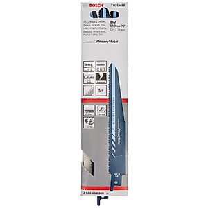 Bosch 2608658009 Saber Saw Blade S925 Hbf 5 Pcs