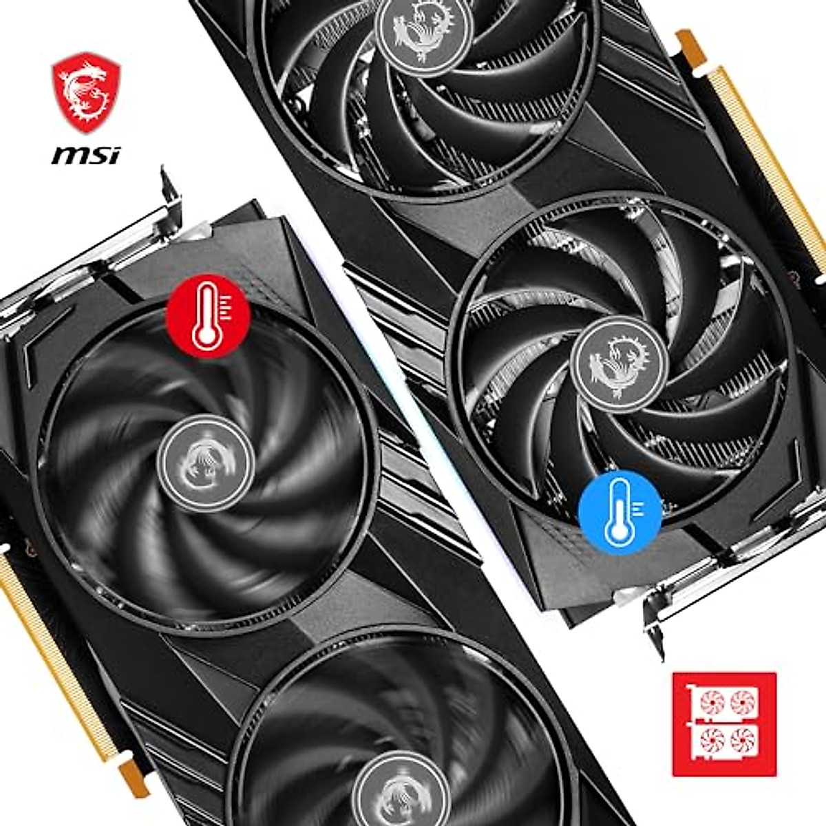MSI GeForce RTX 4060 Gaming X 8G Graphics Card - RTX 4060 GPU, 8GB GDDR6 (17Gbps/128-bit), PCIe 4.0 - Twin FROZR 9 (2 x TORX Fan 5.0), RGB - HDMI 2.1, DisplayPort 1.4a