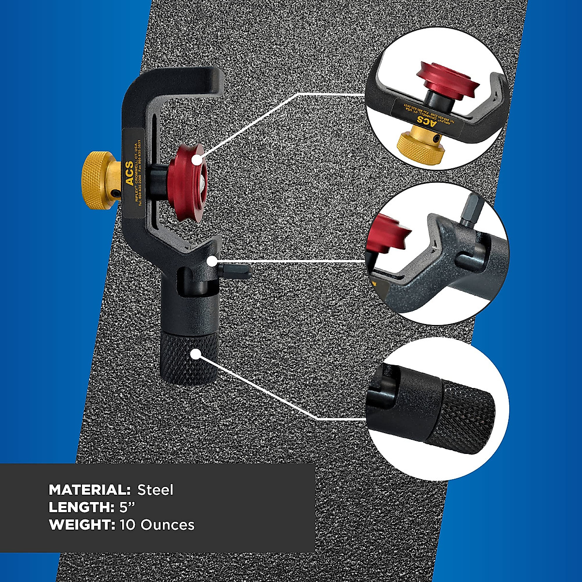 Miller ACS-2 Series Cable Slitter for Armored Fiber Cable, Central Tube, and Stranded Loose Tube, Easily Portable Tool for Working Technicians, Electricians, and Installers, 10 Ounces