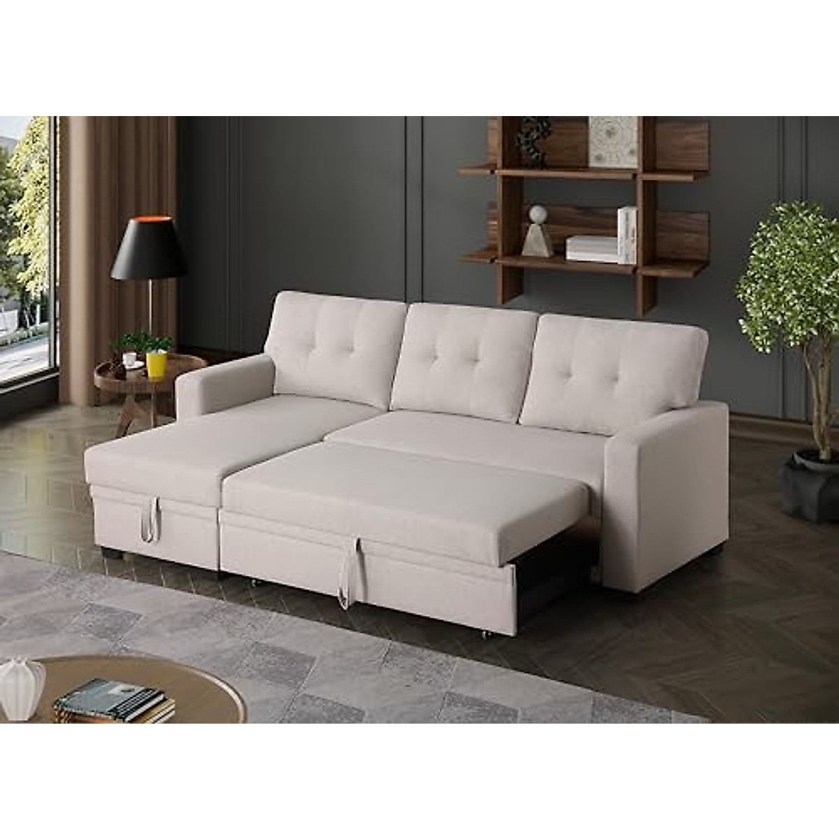 Devion Furniture Cendol Sofabed, Beige