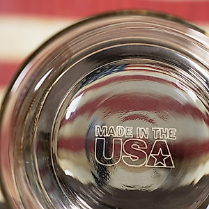 Patriot's Cave 45TH PRESIDENT WHISKEY GLASS | MAKE LIBERALS CRY AGAIN | RESTAURANT HEAVY CHIP RESISTANT 11OZ ROCK GLASSES | MADE IN USA