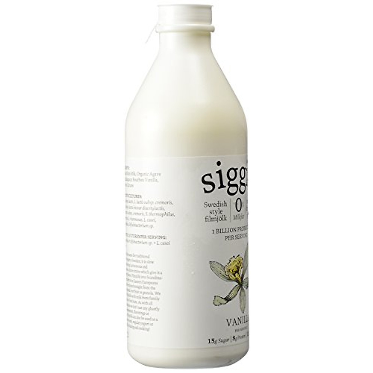 siggi's Swedish Style Non-Fat Drinkable Yogurt, Vanilla, 32 Ounce