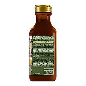 Maui Moisture Fortifying + Hemp Seed Oil Hydrating Vegan Shampoo for Dry Hair SiliconeFree SulfateFree Surfactant Aloe Shampoo to Strengthen Weak or Brittle Hair, 13 Fl Oz