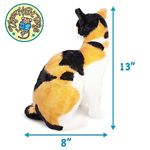 TigerHart Catalina The Calico Cat - 13 Inch Stuffed Animal Plush