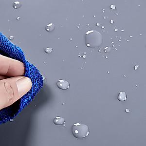 Yaheetech Over The Toilet Bathroom Cabinet with 2 Doors & Adjustable Shelf, Free Standing Toilet Rack Space-Saving, L24.5xW9xH66 Inches, Grey