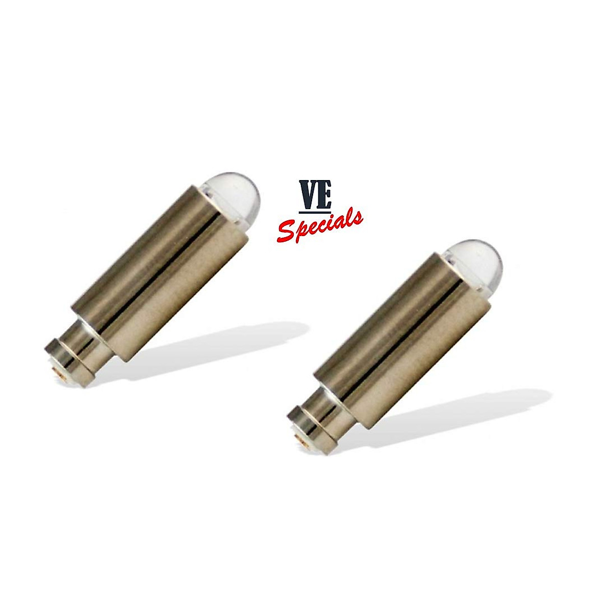 VE-SPECIALS 2 Pack, Halogen Replacement Bulbs for Welch Allyn Otoscopes and Illuminators Using WA-03400 or WA-03400-U Bulbs