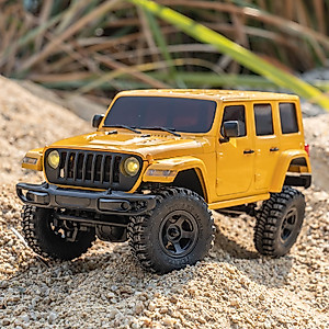 WOWRC 1/18 RC Crawler, Mini RC Rock Crawler for Adults, 2.4GHz 4WD RC Cars with Battery Charger (Arizona)