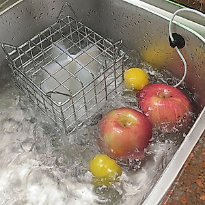 Mini Portable Washing Machine, Ultrasonic Fruit Dish Washer for Home Kitchen 100‑240V