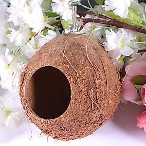 POPETPOP Pet Sleeping Nest Animal Squirrel Nest Hanging Hamster Nest Pet Bamboo Animal Nest