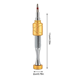Precision Screwdriver Set, 37 in 1 Screwdriver Kit with Low-Gravity Design Magnetic Driver Handle and Durable S2 Steel Bits, for Electronics, Eyeglass, Watch and Game Console Repair