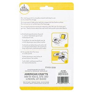 EK Tools Circle Punch, 1.75-Inch, New Package