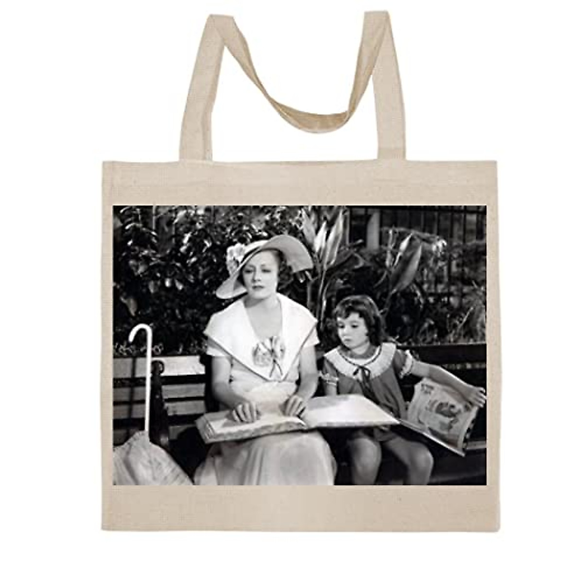 FC Carino Irene Dunne - A Nice Graphic Cotton Canvas Tote Bag FCA #FCAG305936
