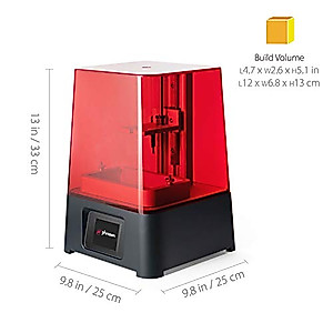 phrozen Sonic Mini LCD Resin 3D Printer, Matrix LED UV Light Tech, Monochrome/Mono LCD Screen, Longer Working Hours, for Jewelry-Making and Miniatures (Sonic Mini)