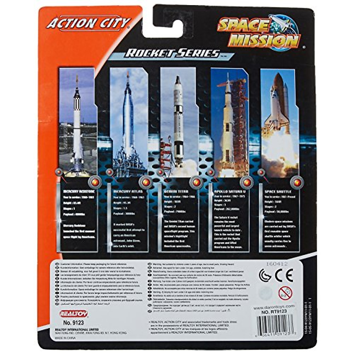 Daron Space Adventure Series Rocket Series Playset (RT9123)
